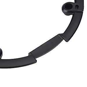 Alomejor Chain Guard Protector Mountain Bike Chainstay Protective Guard Cover Plastic Chain Wheel Crankset Accessories