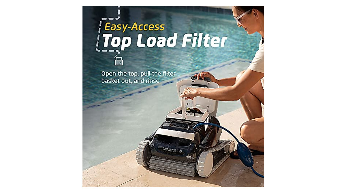Dolphin Explorer E20: Effective Robotic Pool Vacuum Cleaner