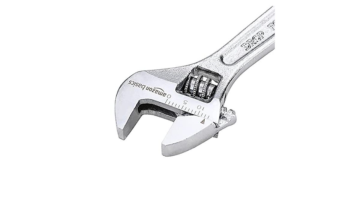 Buy Amazon Basics 4-Inch Adjustable Wrench Today
