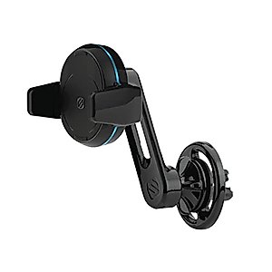 Scosche MGQVP-XTET MagicGrip FreeFlow Autogrip Wireless Charging Vent Phone Mount for Car in Black