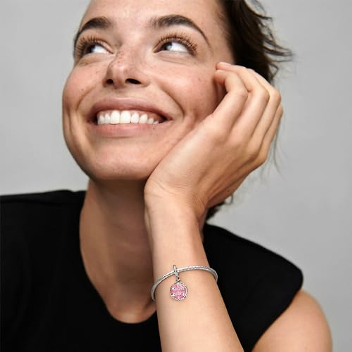 Pandora Jewelry Pink Birthday Cake Dangle Charm