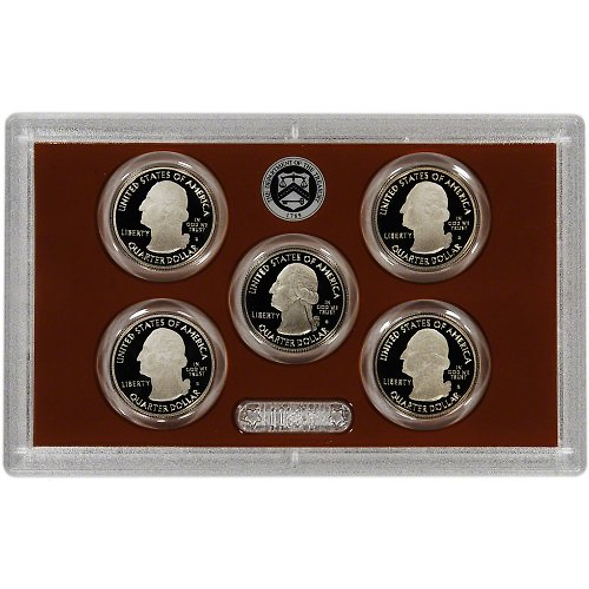 2011 S US Mint Quarters Proof Set OGP