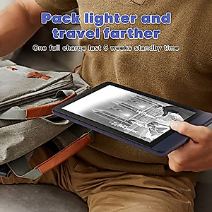 Meebook E-Reader M6 | 6' Eink Carta Screen 300PPI | Adjustable Smart Light | Android 11 | Ouad Core Processor | Audio Books|Support Google Play Store | 3GB+32GB Storage | Micro-SD Slot | Purple