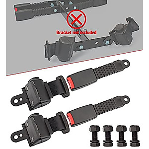 Gaoerfu-CP Golf cart seat Belts, Retractable, Universal,for EZGO, Yamaha, Club Car, Go Kart,UTV, Buggies and Bus-Set (2pcs)