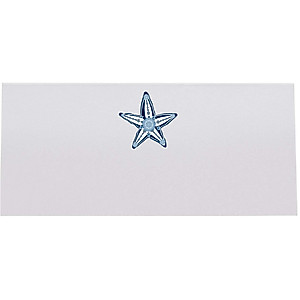 Starfish Printable Place Cards, Set of 60 (10 Sheets), Laser & Inkjet Printers - Wedding, Party, Dinner, and Special Events - Made in the USA
