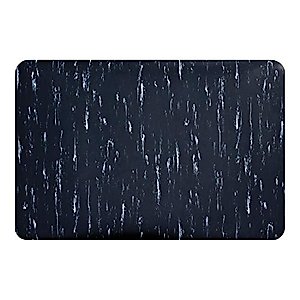 Amazon Basics Anti-Fatigue Mat Marbleized Composite Mat 7/8" Thick 3x5 Black/White