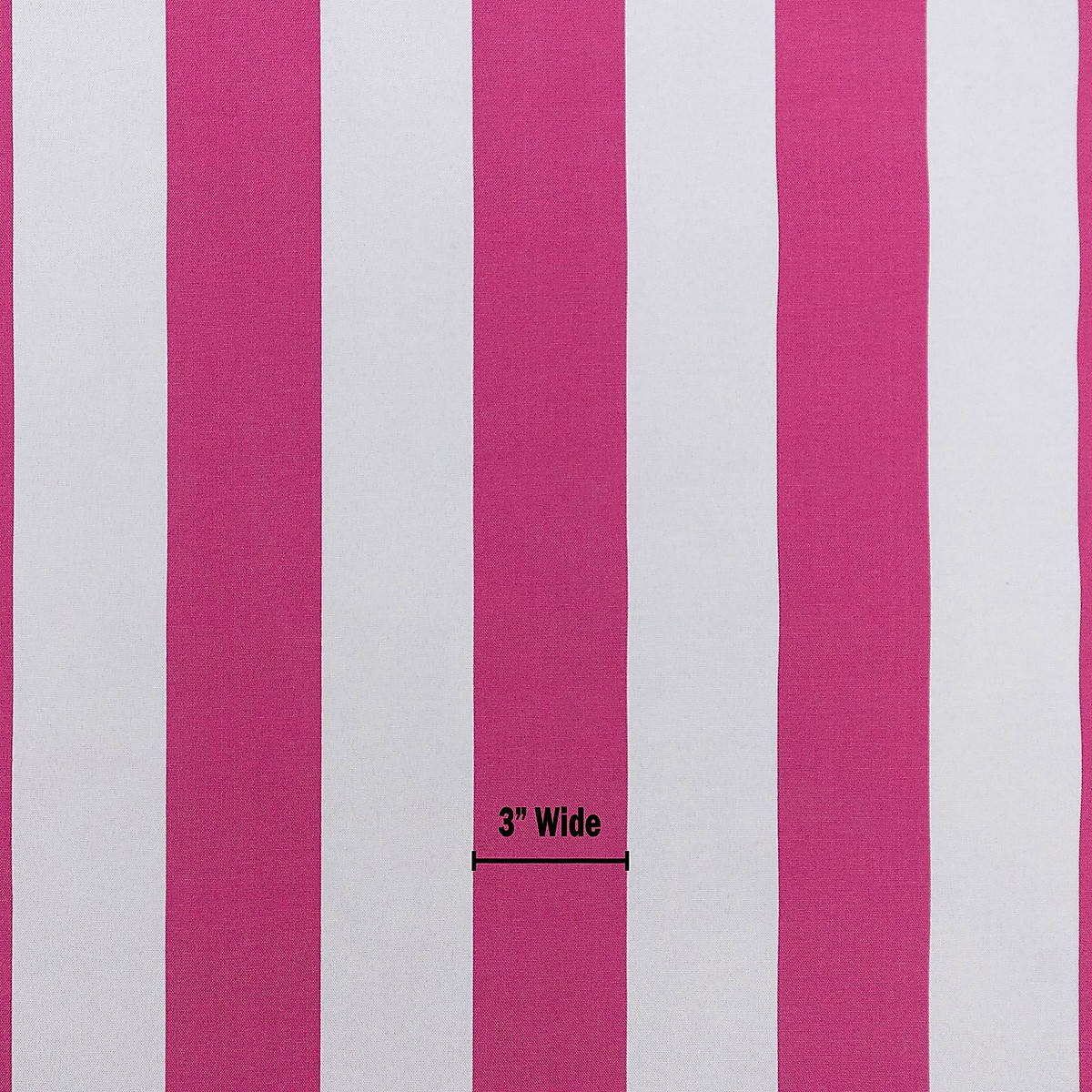 RSH DECOR: 3-Piece Wicker Tufted Cushion Set | 41” x 19" & 19" x 19" | All-Weather Spun Fabric | Water-Resistant | Outdoor Loveseat & U-Shape Cushions for Patio Furniture | Classic Pink Stripe