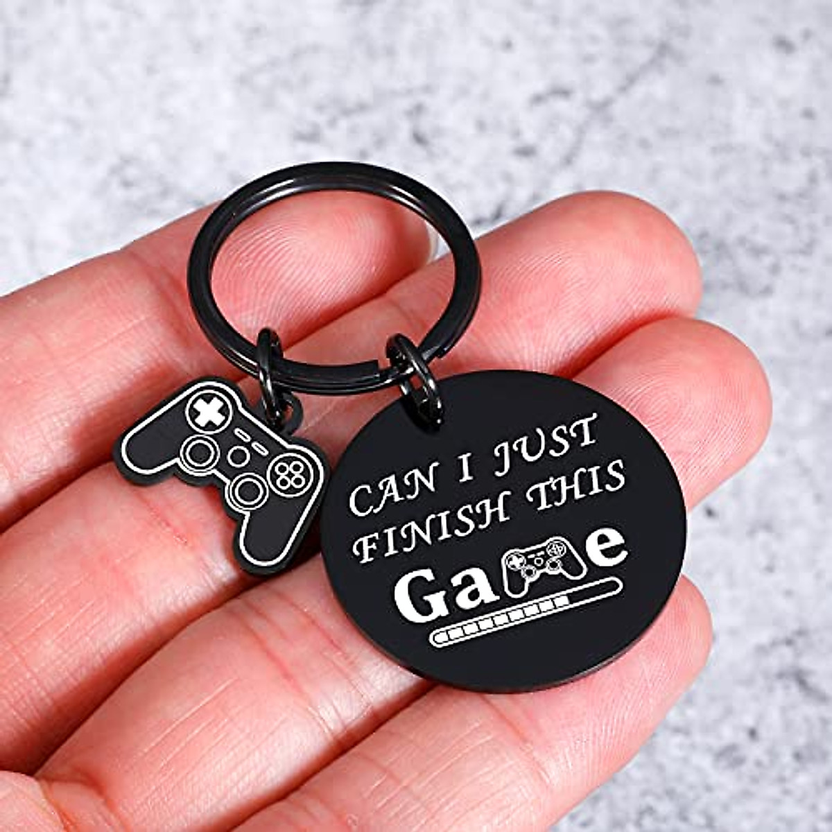 Valentines Day Gifts for Him Kid Teen Boy Boyfriend Gifts from Girlfriend Funny Gag Game Lover Teenager Gamer Keychain Sweet 16 18 21 Birthday Christmas Stocking Stuffer Gifts for Men Her Girls Son
