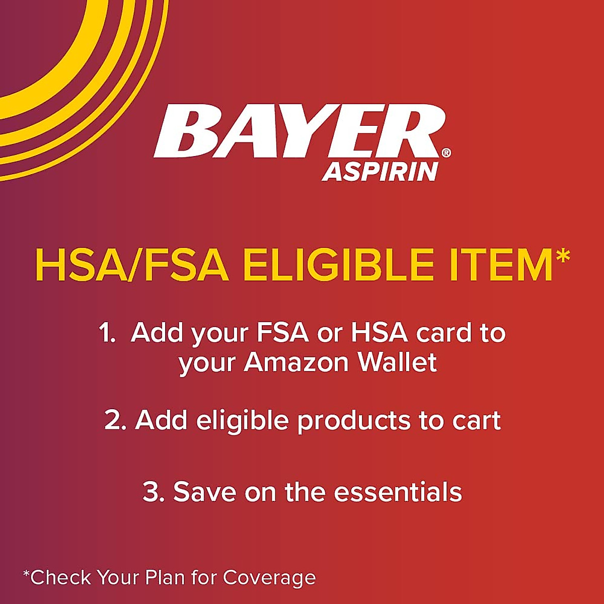 Bayer Extra Strength Aspirin 500 mg Coated Tablets, Pain Reliever and Fever Reducer, 100 Count (Packaging May Vary)