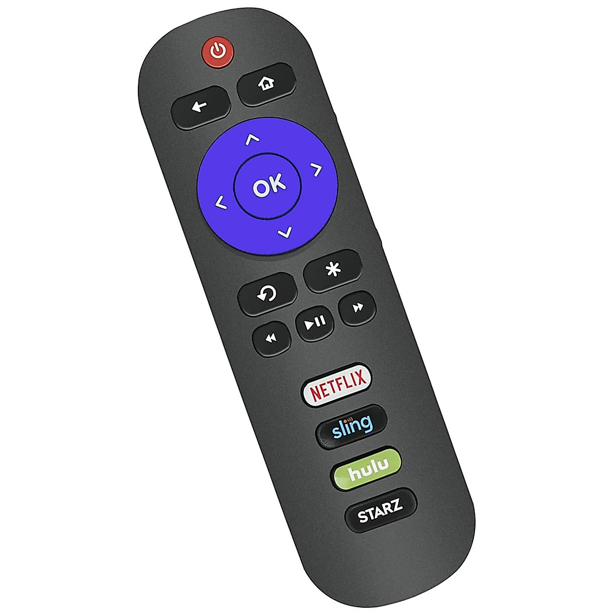 Remote Control Compatible for All TCL Roku TV Remote 32S305 32s325 49S405 49S403 43S303 55S403 32S301 50FS3800 32S3750 32S3800 32S4610R 32S3850A 32S3700 43FP110 55s405 55p605