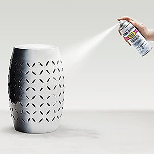 Rust-Oleum 7780830 Stops Rust Spray Paint, 12 Ounce, Flat White Clean Metal Primer, 12 Fl Oz