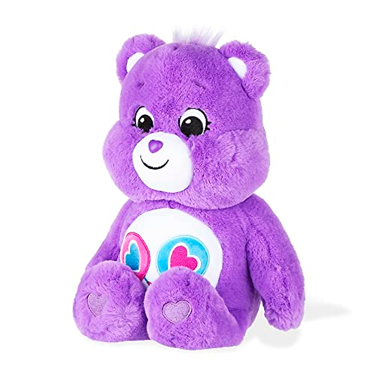 Care Bears Share Bear Stuffed Animal, 14 inches , Purple