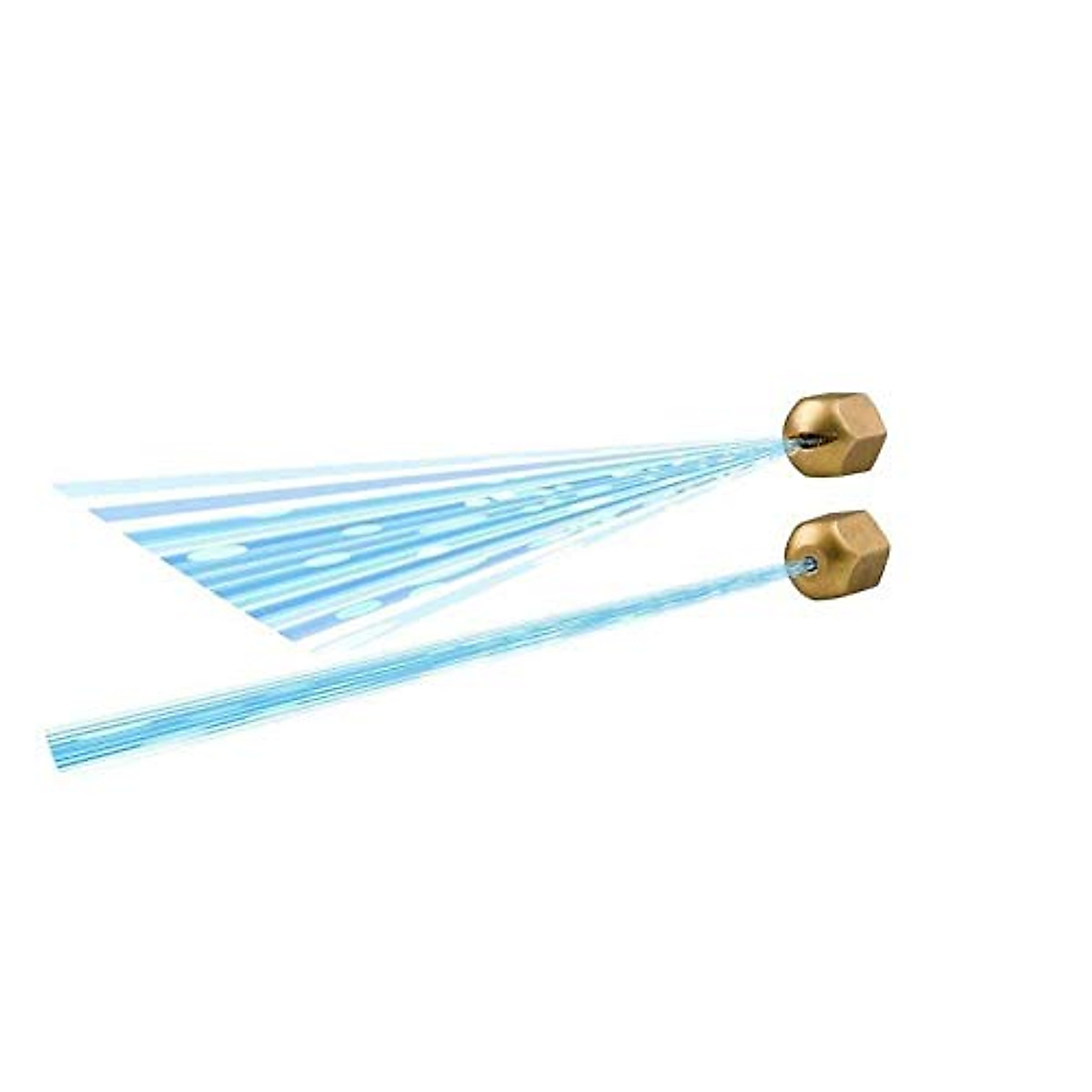 K JINGKELAI Water Jet Power Washer Wand Spray Nozzle Water Hose Wand Garden Hose Wand Garden Hose Spray Gun High Pressure Spray Nozzle for Car Home Washing,Green