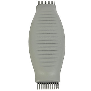 HECASA Smoke Gray Lumbar Back Support Pad Size B Compatible with Herman Miller Classic Aeron Chair