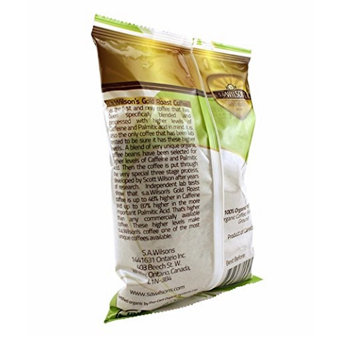 Organic Enema Coffee - One Pound - by S.A. Wilson - Pack of 6