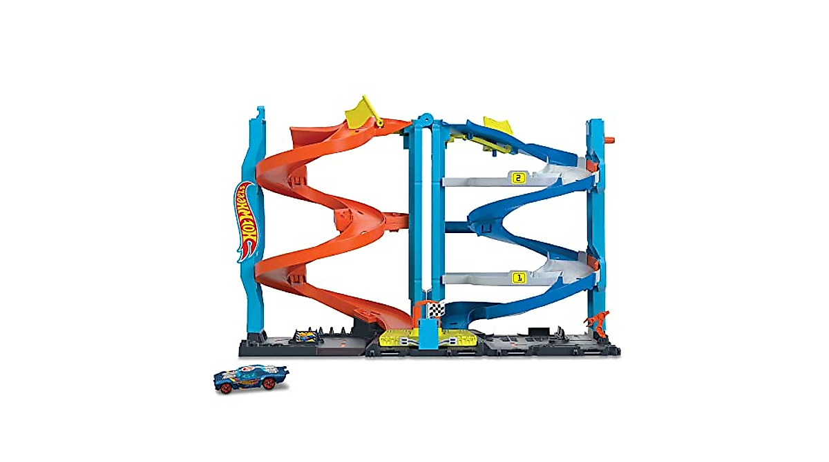 Hot Wheels Transforming Race Tower - Dual-Mode Racing