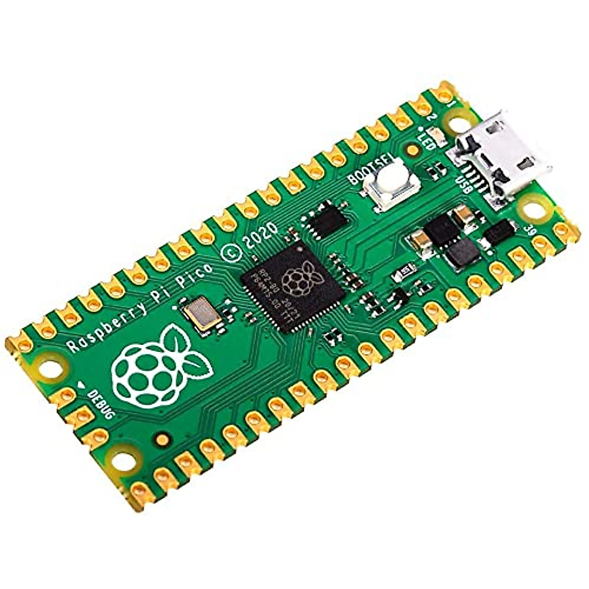Seeed Studio Raspberry Pi Pico Flexible Microcontroller Board Based on The Raspberry Pi RP2040 Dual-core ARM Cortex M0+ Processor for Gamecube, 1pc.