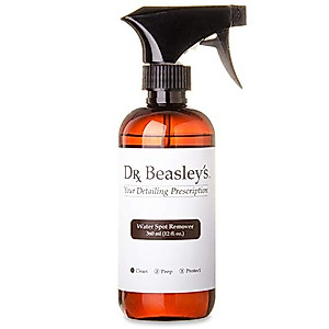 Dr. Beasley's Water Spot Remover - 12 oz, Dissolves Mineral Deposits, Quick-Removal Action, Prevents Stains and Etching On Vehicles