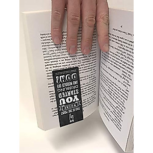 Brainbox Candy Funny Humorous 'Fell Asleep' Novelty Magnetic Bookmark