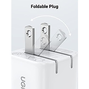 UGREEN AceCube 30W USB-C Power Adapter, USB C Charger GaN Charger, PD PPS Fast Charger Block Compatible with iPhone 14 Pro max/13 pro max, Galaxy S23/22/21, Pixel 7/7 Pro, iPad, MacBook Air
