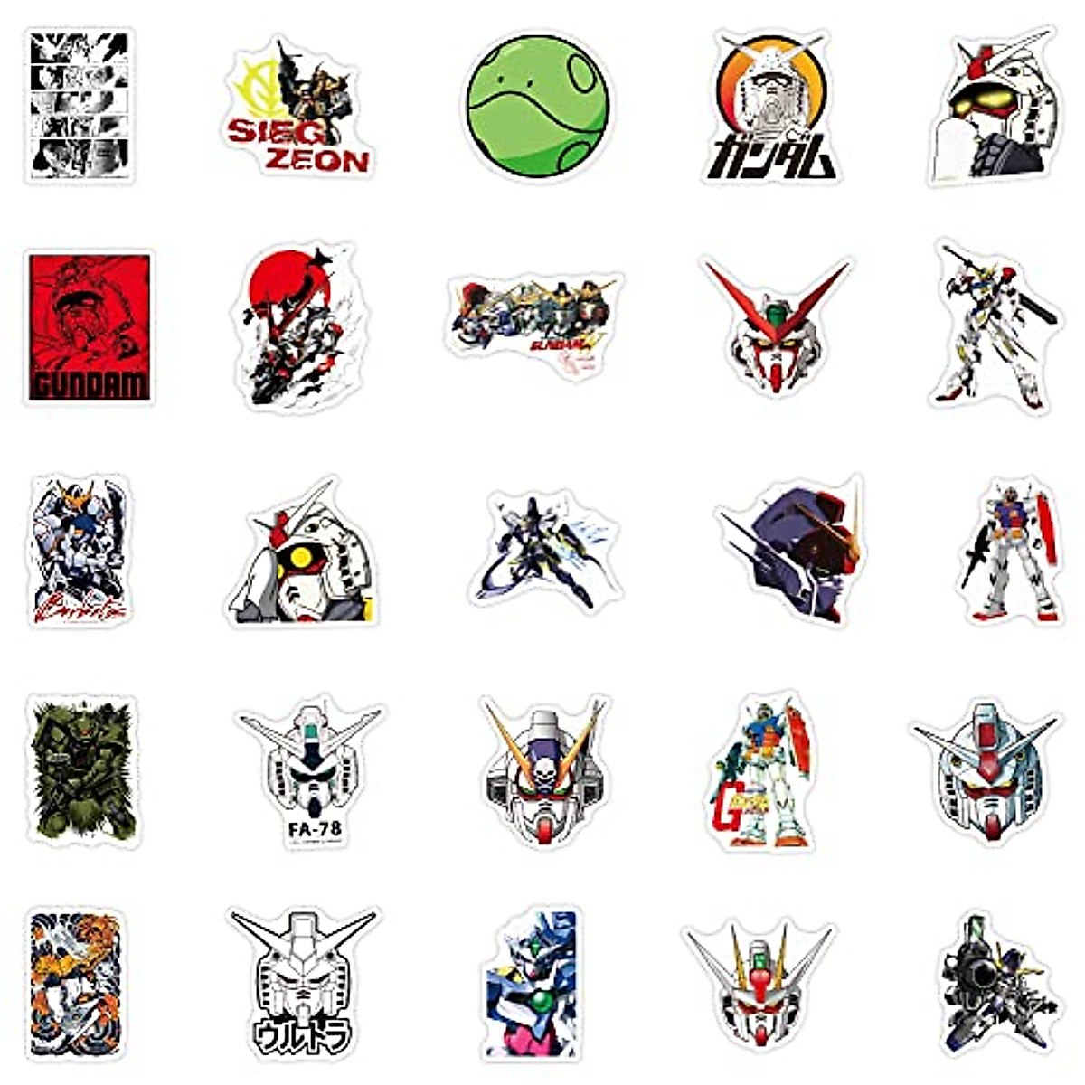 100PCS Japanese Anime Stickers