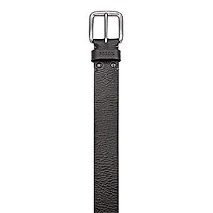 Fossil Men's Brody Leather Casual Dress Every Day Belt, Size 38, Black