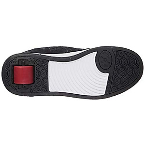 Heelys Men's Voyager Tennis Shoe, Black/Red, 10 M US