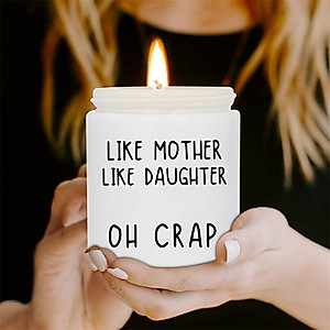 Gift For Mom From Daughter Birthday Candle For Mom -7ozSoy Wax Lavender Long Burn Time Scented Candle- Unique Bday Christmas Mother Day Presents For Mother From Child