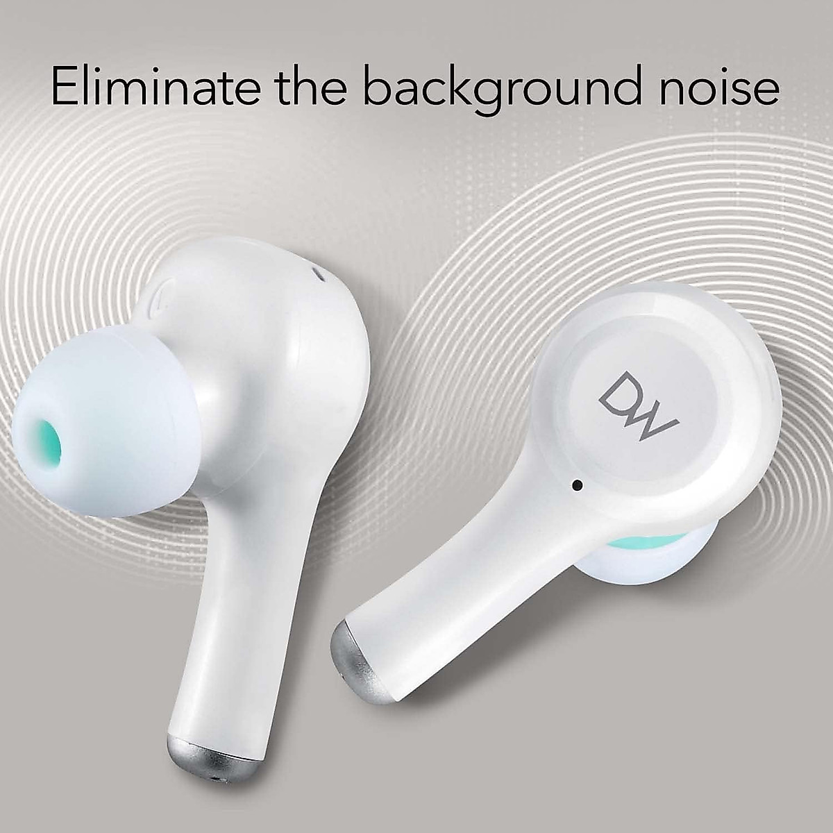Dartwood Active True Wireless Noise-Canceling Earbuds - Dartpods+ Portable Splashproof Immersive Sound Earphones with Bluetooth Connectivity