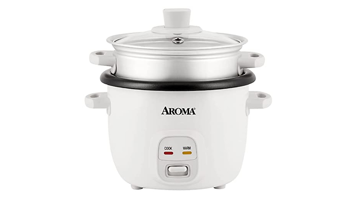 Aroma 4-Cup Rice & Grain Cooker with Keep Warm Mode - Easy & Versatile