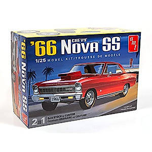 AMT 1966 Chevy Nova SS 2T 1:25 Scale Model Kit