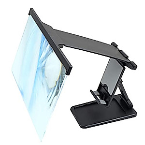 WALNUTA Mobile Phone Screen Magnifying Glass Folding Split Blu-ray HD 3D Portable Lazy Bracket Magnifying Glass