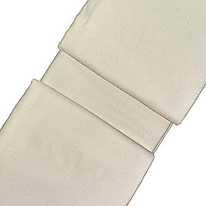 Muslin Fabric by The Yard Unbleached Natural Cotton Fabric Soft Quilting Sewing Fabric (5 Yard)