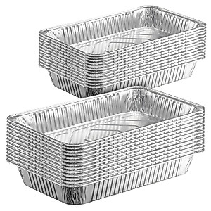 Tiger Chef Aluminum Foil Pans - Full Size Deep Roasting Pan 21x13 - Steam Table Pans - Pack of 30
