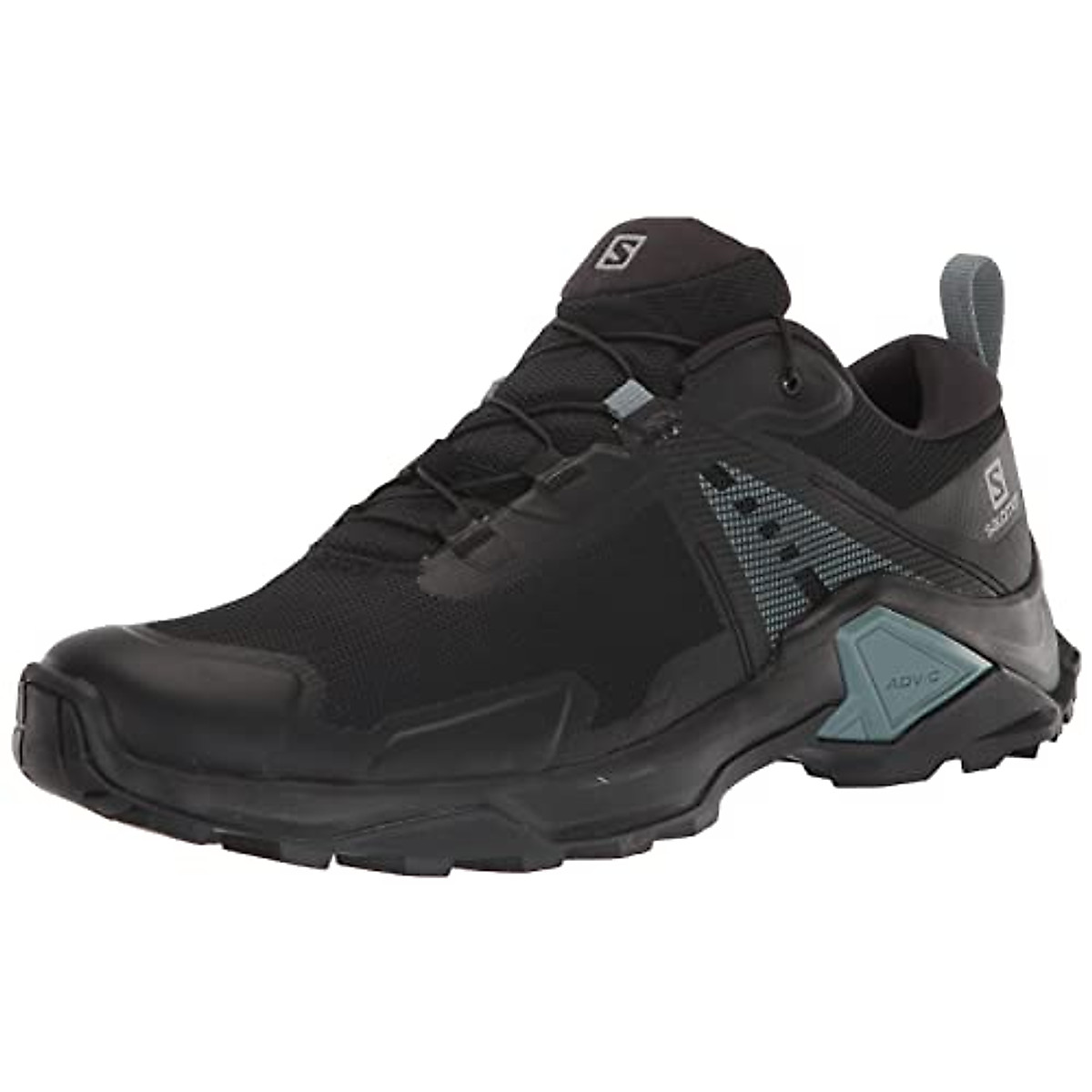 Salomon mens X Raise 2 Climbing Shoe, Black/Black/Trooper, 11 US