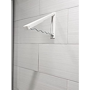 Wave Rack Closet Organizer Folding Hanger Rack, Wall-Mounted