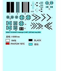 Trumpeter Operation Telic Basra Iraqi 2003 British Challenger II Main Battle Tank (1:35 Scale)