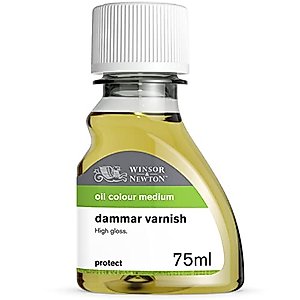 Winsor & Newton Dammar Varnish, 75ml (2.5oz) can