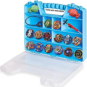 ASH BRAND Super Durable Carrying Case - Battle Spinners Toys Organizer | Blade Storage Box (Hurricane)