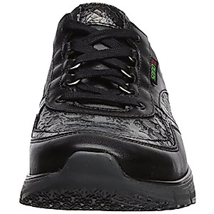 SANO by Mephisto Women's Volodia Walking Shoe,Black Smooth/Light Grey Queen/Dark Grey Ice,6.5 M US