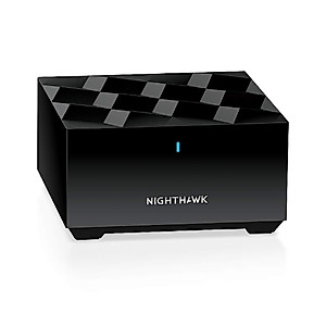 NETGEAR Nighthawk Mesh WiFi 6 Add-on Satellite - Works with Your Nighthawk Mesh WiFi System, add up to 1,500 sq ft, Speeds up to 1.8 GBPS (MS60-100EUS)