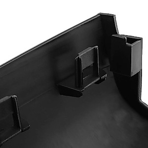 Rear Bumper Protector Caps Assembly Black Plastic Rear Bumper Guard Fit for Ford Transit Connect 2002-2013 1387174 4447730,etc