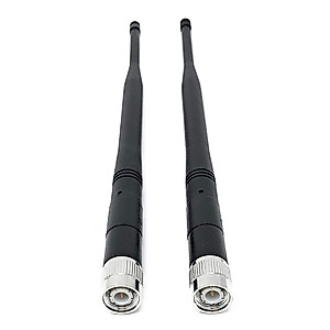Pair of TNC/SMA UHF Antennas for VocoPro Wireless Receivers