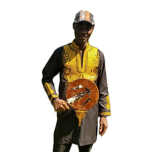 African Round Leather Fan Handmade/Igbo Amaka Hand Fan/Authentic Nigerian Animal Skin Fan/Wedding fan.