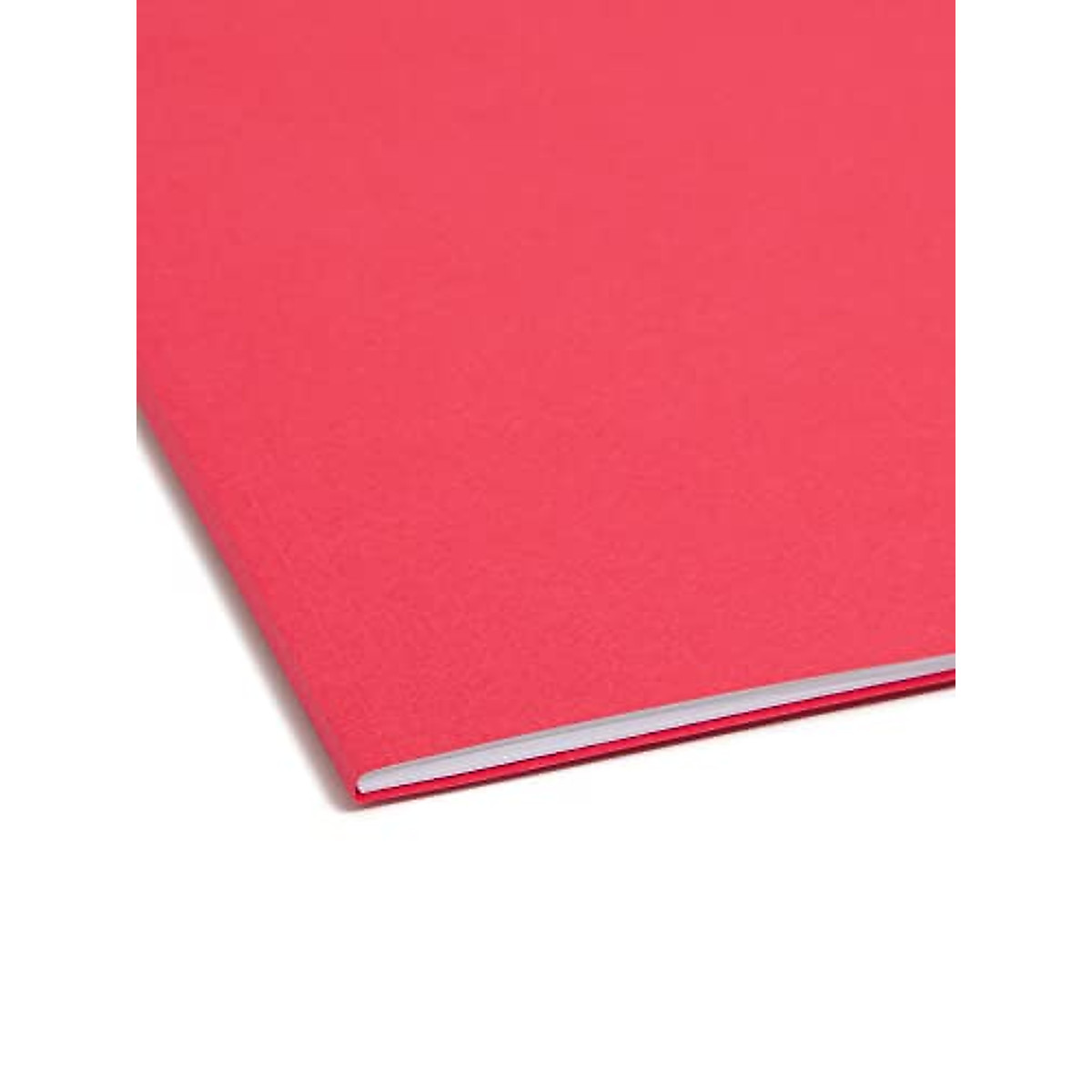 Smead Fastener File Folder, 2 Fasteners, Reinforced 1/3-Cut Tab, Legal Size, Red, 50 per Box (17740)