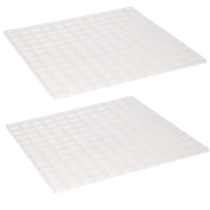 Monster Adventure Terrain - Stackable Base Plate 2 Pack Set - Fully Modular 3-D Tabletop World Builder Compatible with DND Dungeons and Dragons, Pathfinder, and All RPG Tabletop Games