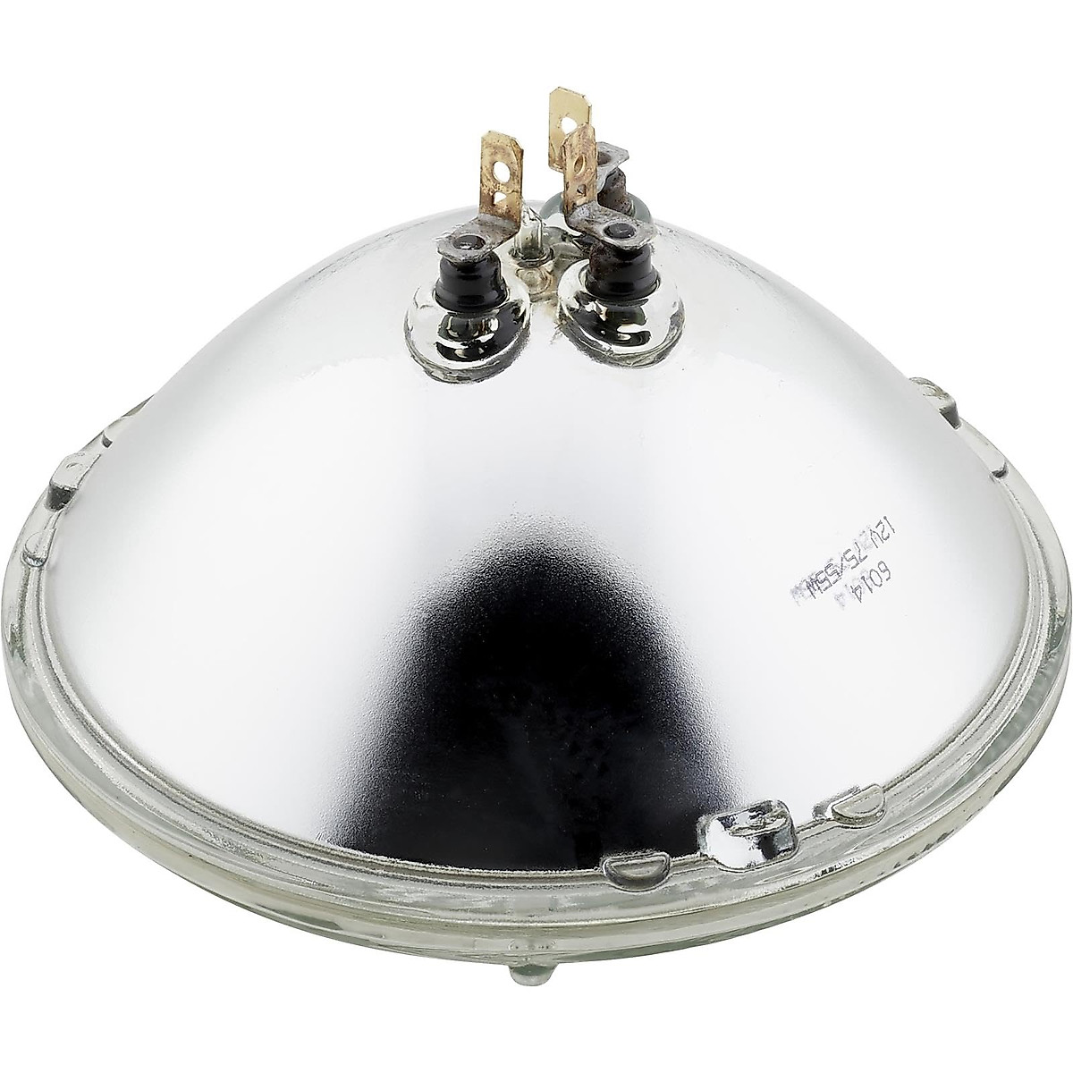 Round Sealed Beam Headlight Bulb, 12 Volt 7 Inch