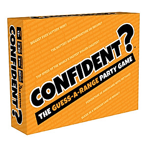 CONFIDENT? Board Game | Great Group Party Game for Family Game Night | Trivia with a Twist for Adults, Kids & Teens | Ages 8+ | 2-30 Players | Average Playtime 30 Minutes | Made by Confident Games