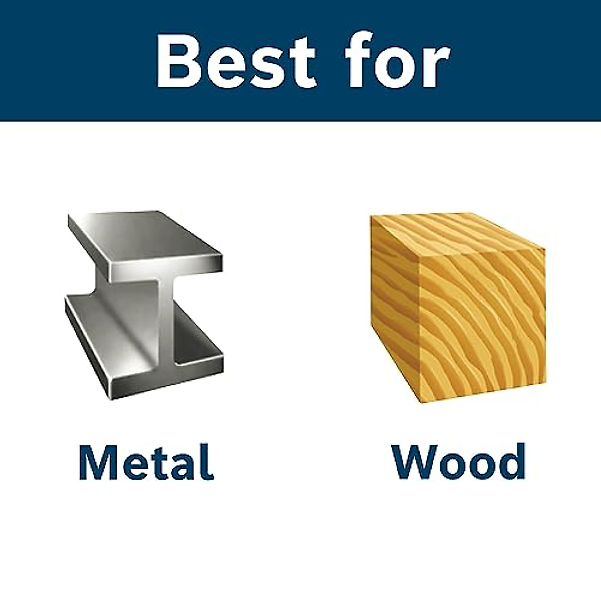 BOSCH T1018AFP1 10 In. 24 TPI T-Shank Precision Jigsaw Blade Ideal for Cutting Wood and Metal Sandwich Materials