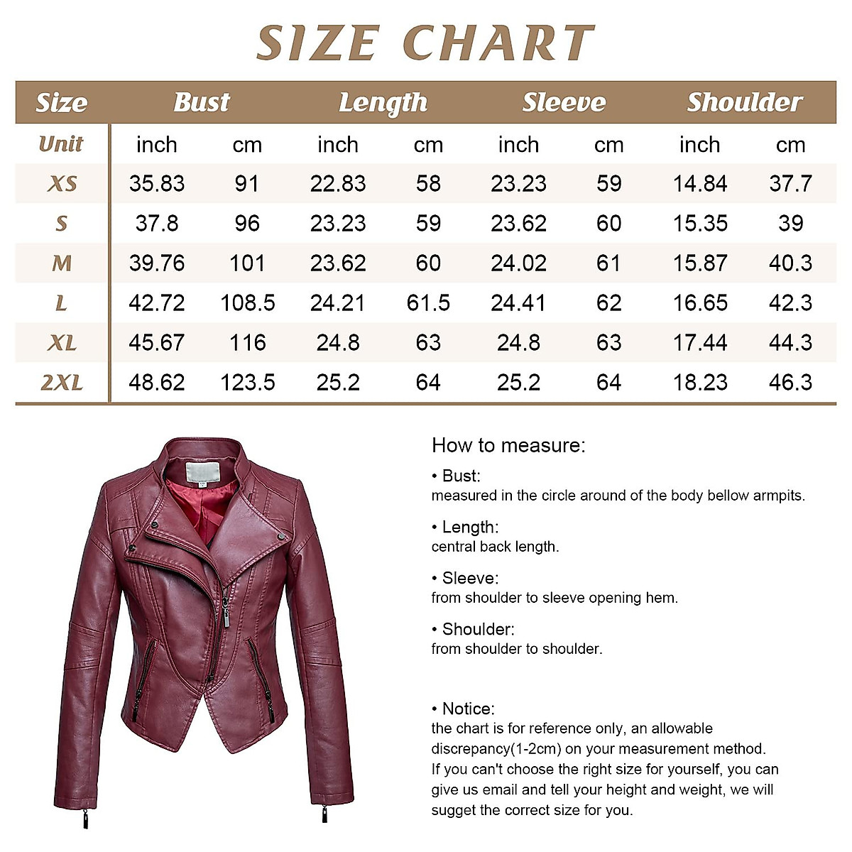 chouyatou Women's Fashion Tailored Zip-Up Faux Leather Quilted Racer Jacket (X-Large, White)